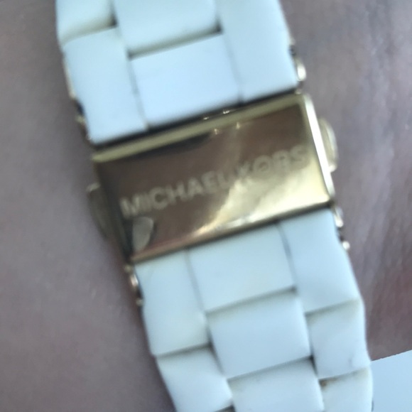 Michael Kors | Accessories | Michael Kors White Watch | Poshmark